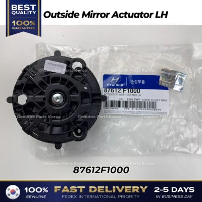 ⭐Genuine⭐ Outside Mirror Actuator LH 87612F1000 for Hyundai Kia | eBay