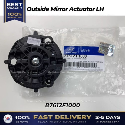 ⭐Genuine⭐ Outside Mirror Actuator LH 87612F1000 for Hyundai Kia | eBay