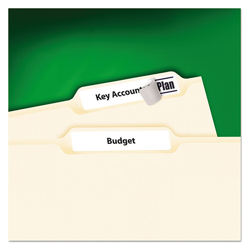 Avery 8366 Permanent TrueBlock File Folder Labels, 30/Sheet, 25 Sheets ...