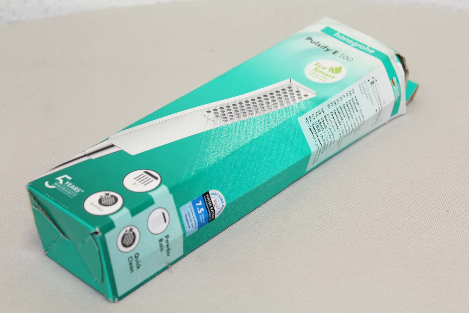 HANSGROHE 24320000 Stabhandbrause Pulsify Neu Rechnung MwSt | eBay