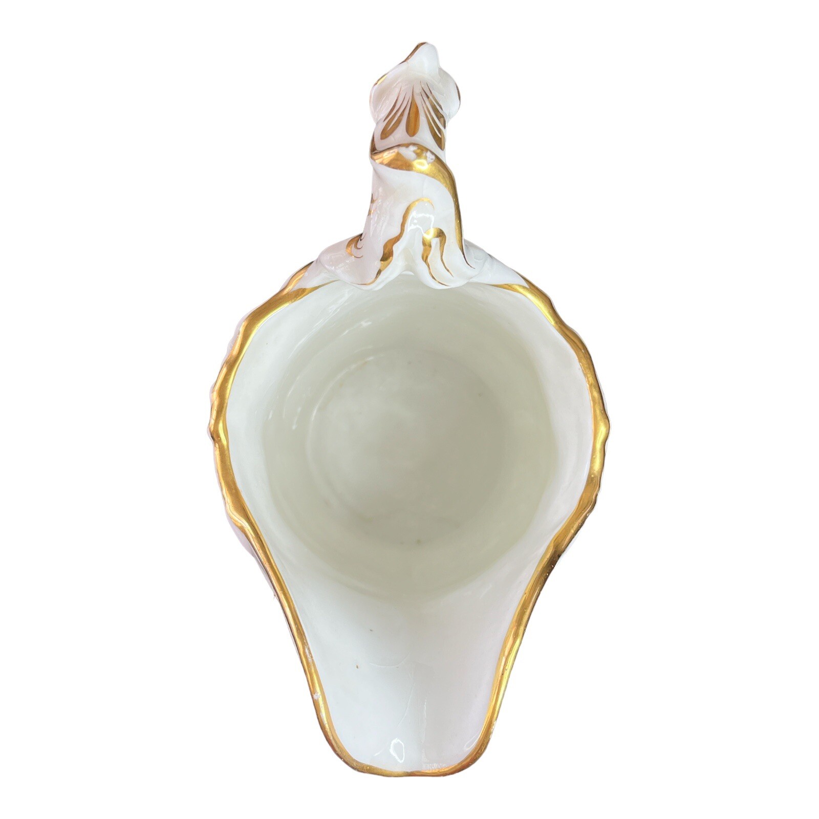 Charles Cartlidge & Co. Joshua Jones Antique White Corn Pitcher Gold ...