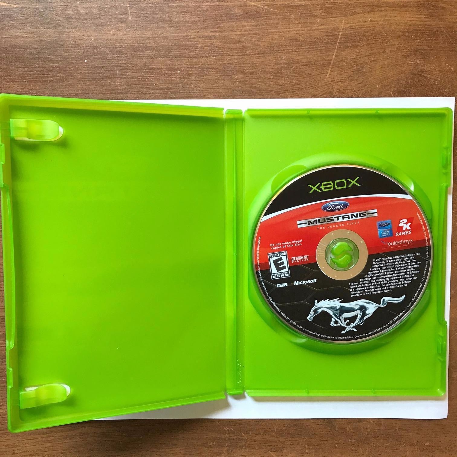 Ford Mustang: The Legend Lives (Microsoft Xbox, 2005) 710425295829| eBay