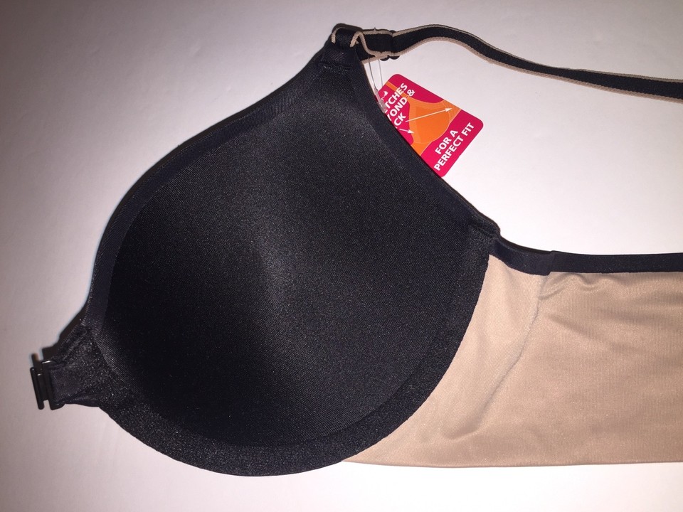 Warner's Bra Underwire Racerback Front Closure Your Bra Stretch Beige ...
