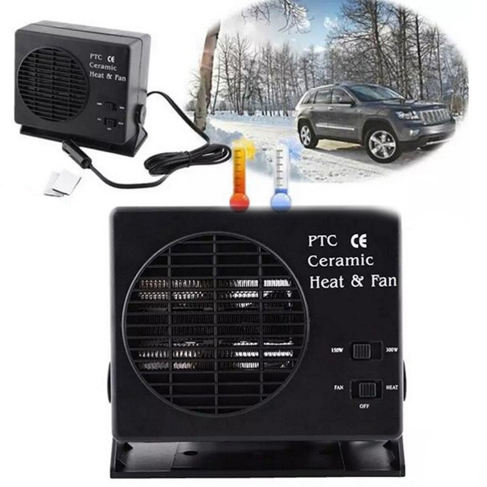 Ceramic Car Fan Heater Window Defroster | eBay