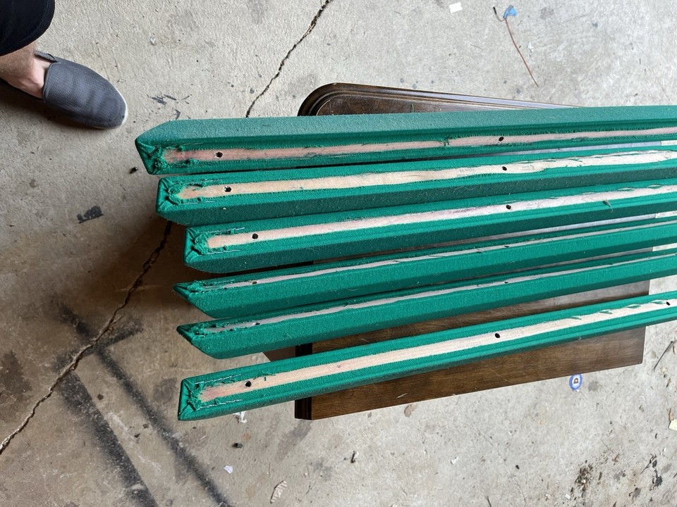 Pool table rail set penguin Fits Valley (93) pool tables | eBay