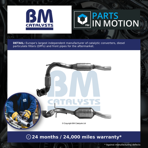 Catalytic Converter Type Approved fits SEAT IBIZA 6L1 1.4D 03 to 05 AMF ...