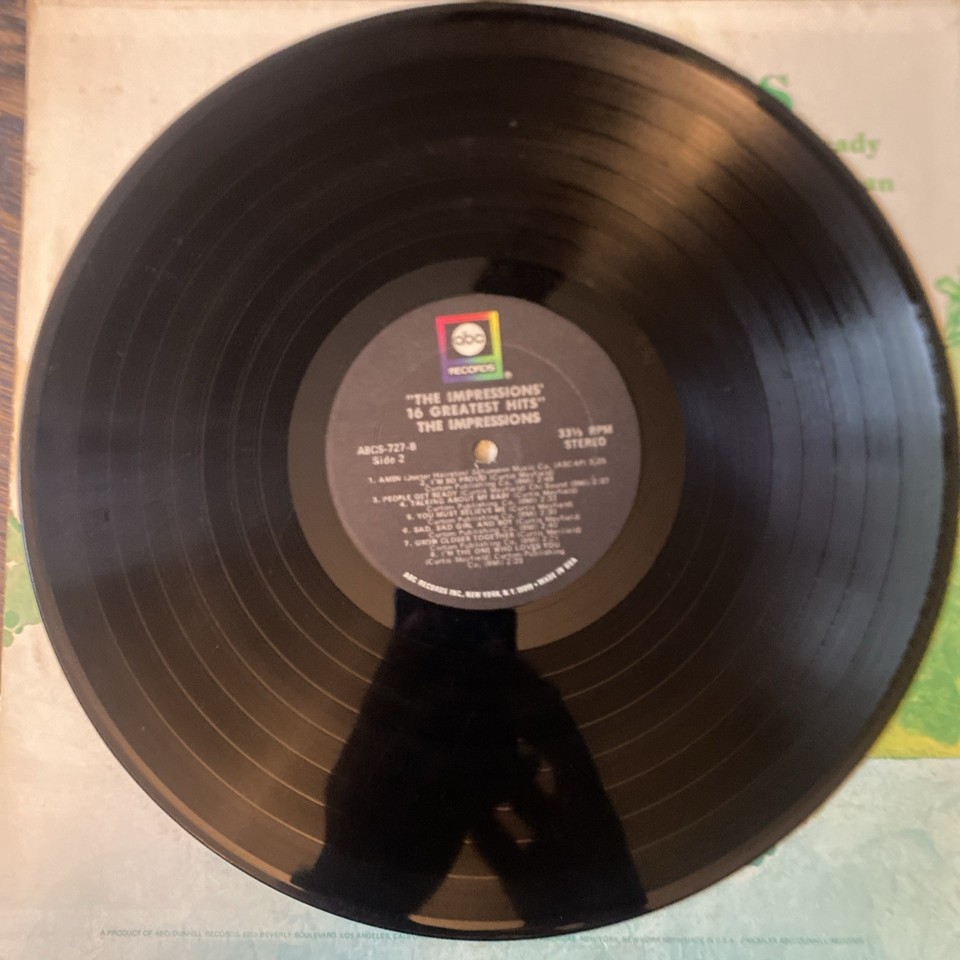 The Impressions 16 Greatest Hits Vinyl LP Orig Record VG | eBay