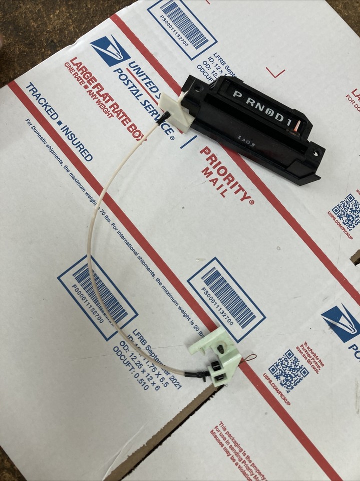 1992-96 FORD F150 F250 F350 BRONCO AUTO SHIFT INDICATOR CABLE PRNDL ...