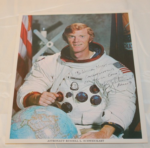 Rusty Schweickart Astronaut signed 8x10 NASA Apollo 9 photo Autograph ...