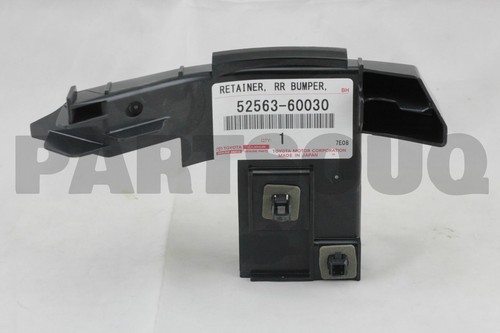 5256360030 Genuine Toyota RETAINER, REAR BUMPER, UPPER LH 52563-60030 ...