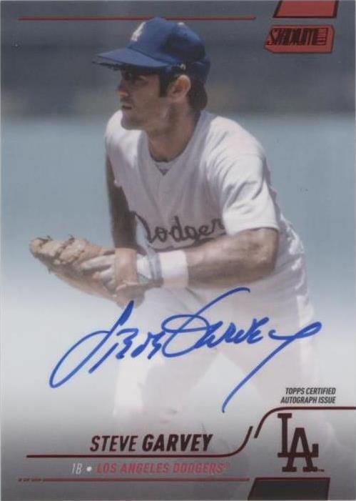 2022 Topps Stadium Club - Autographs Steve Garvey #SCBA-SGA Red Foil ...