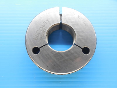 P6 1 1/8 2A PIN SUCKER ROD THREAD RING GAGE NO GO ONLY 1.125 INSPECTION ...