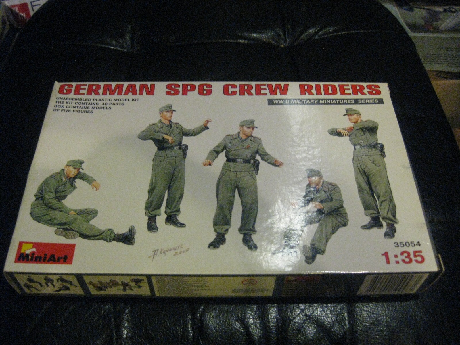 Parts sealed German SPG Crew Riders by MiniArt in 1/35 scale | eBay