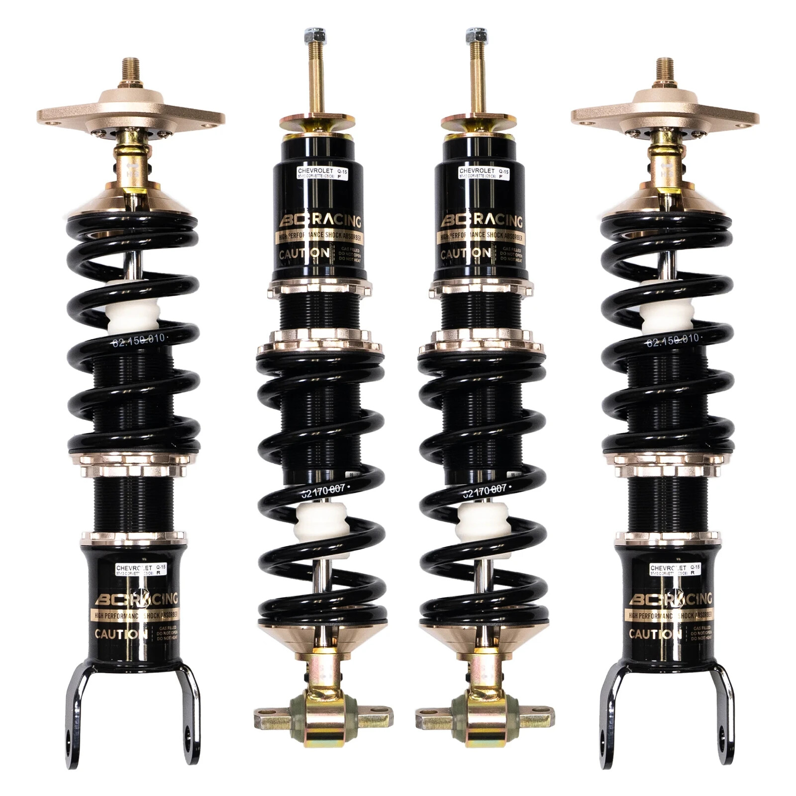 BC Racing BR Series Track Spec Coilovers for 1997-2013 Chevrolet ...
