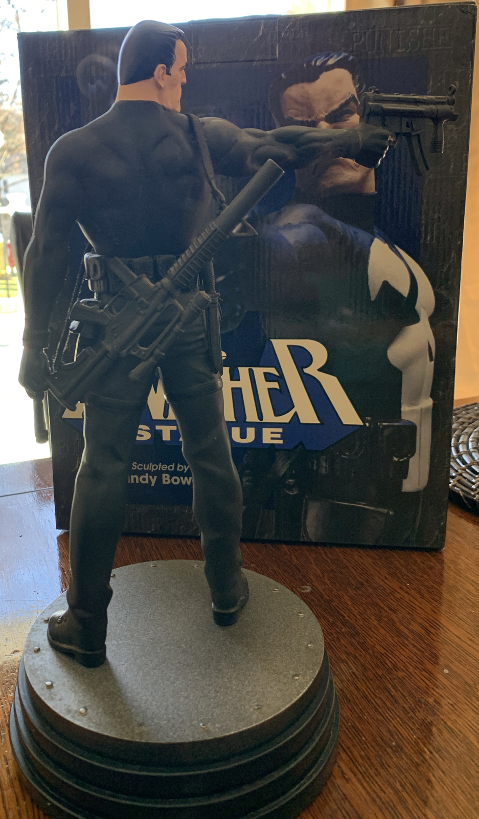 Marvel Randy Bowen Designs PUNISHER Full Size Statue #1718/5000 Marvel ...