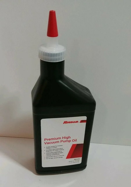 Robinair Premium High Vacuum Pump Oil Set of 3 for sale online | eBay
