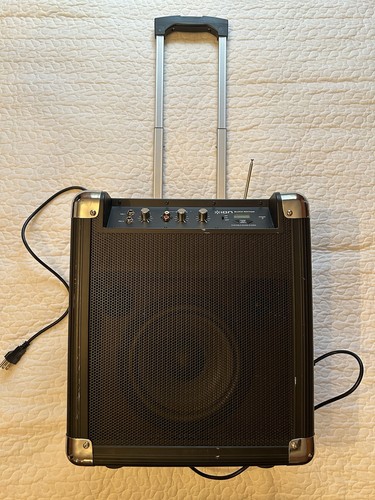 ION Block Rocker Portable Sound System, Ipod Dock, Mic, FM, AM. | eBay