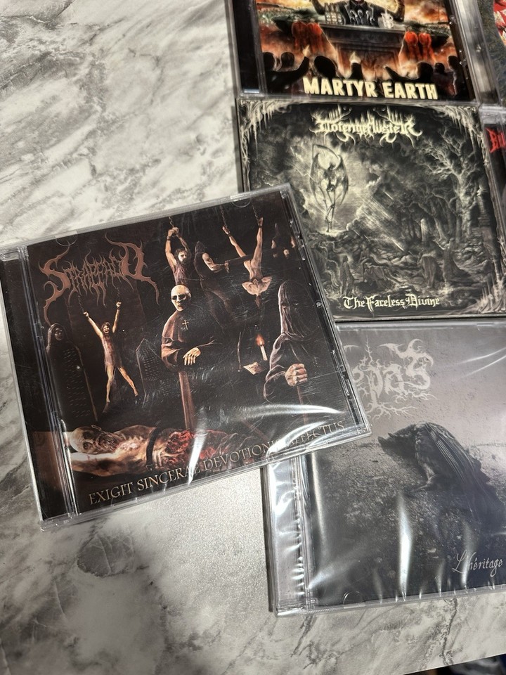 Lot Of 10 Various Death Metal CDs New And Used CDs Brutal! | eBay