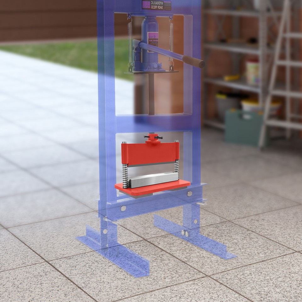 12 Inch Press Bending Brake Attachment For Hydraulic Shop Presses ...