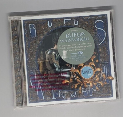 Want One by Rufus Wainwright (CD, 2003) - CD Promo | eBay