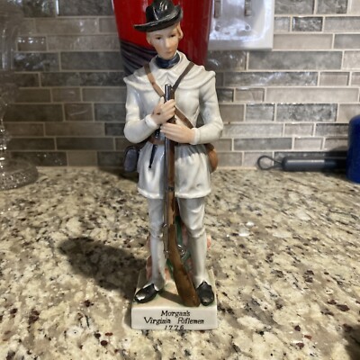 Andrea by Sadek Porcelain Soldier Figurine Morgan's Virginia Rifleman ...
