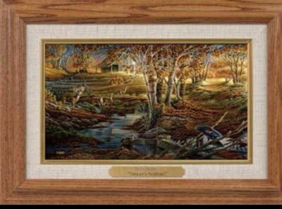 Wild Wings Nature's Sentinel Framed Oak Collage by Terry Redlin - New ...