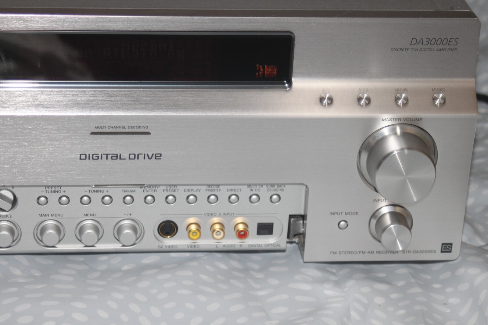 Sony STR DA3300ES 7.1 Channel 700 Watt Receiver for sale online | eBay
