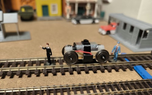 Powered bogie/chassis/truck for Tram, mini locomotives, 28mm wheelbase, HO/OO | eBay