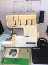 White Serger Super Lock Sewing Machine 734DW G51 for sale online | eBay
