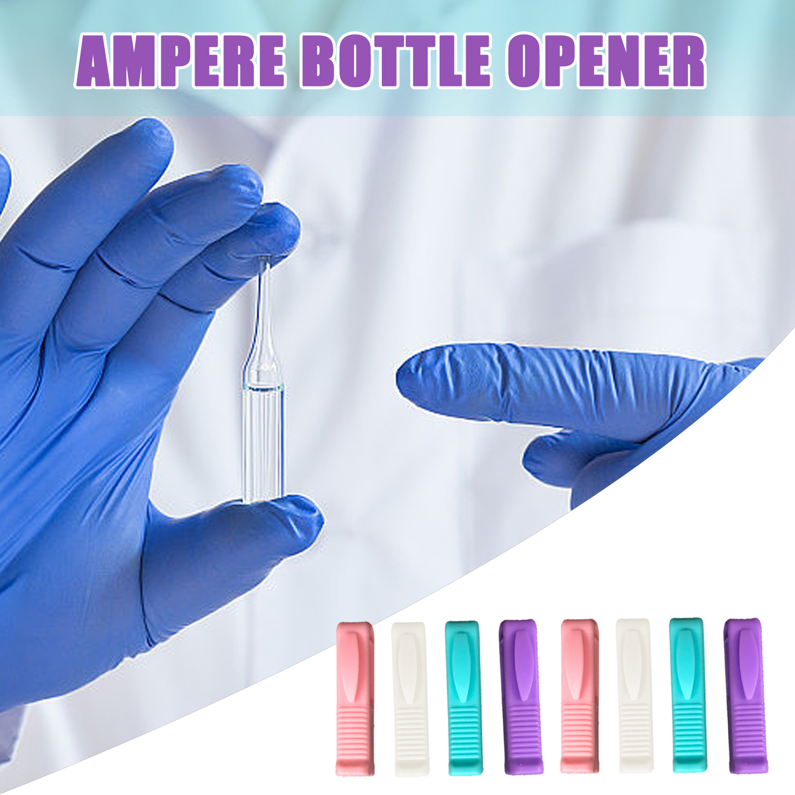8pcs Glass Amp Opener Vial Breaker Ampoule Snapper For Nurse Dental ...