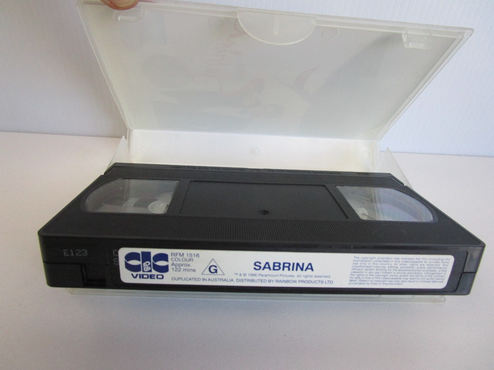 Sabrina, Harrison Ford, VHS Tape, Vintage Video, Movie G, 1995 | eBay ...