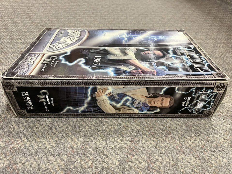 + Sideshow Collectibles 2005 Highlander Origins Conner MacLeod Figure ...