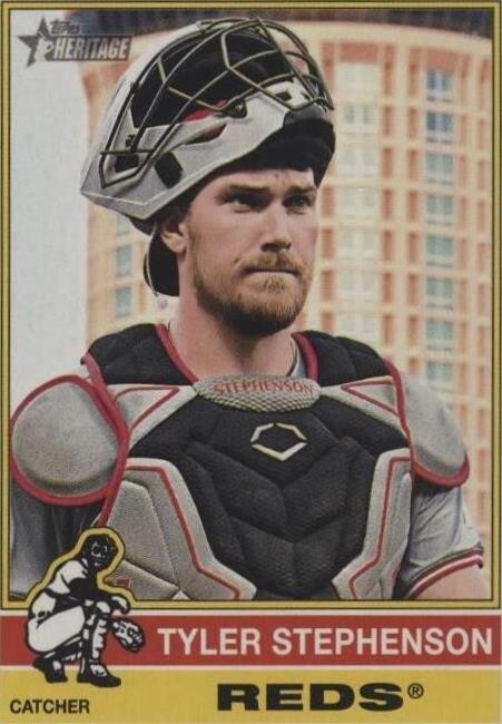 2025 Topps Heritage - Tyler Stephenson #46 for sale online | eBay