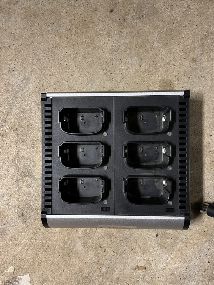 Symbol 6 Slot Battery Charger to work with MC92N0 MC9200 MC9190 MC9090 ...
