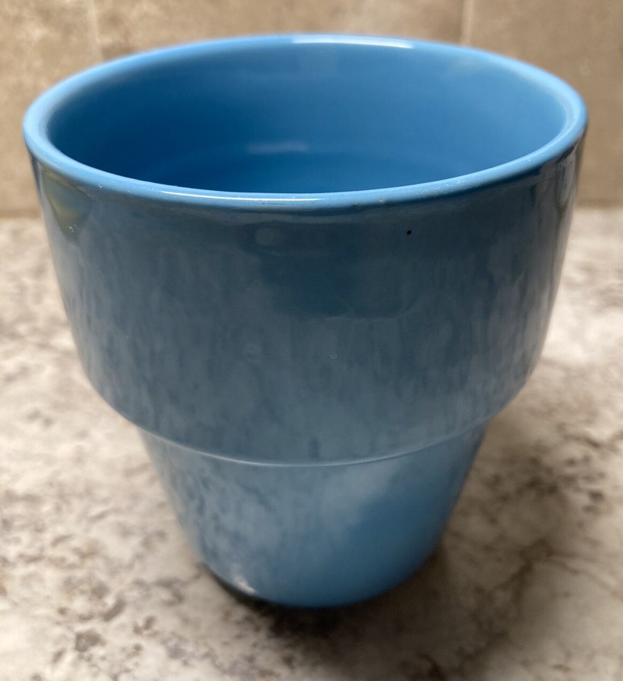 Royal Norfolk 12oz Turquoise/Aqua Blue Coffee Cup With Unique Extra Lg ...