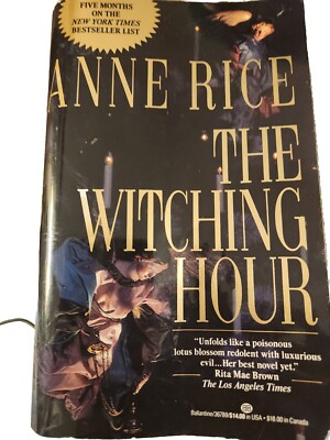 Ann Rice The Witching Hour PAPER BACK also the Tale Of The Body Thief ...