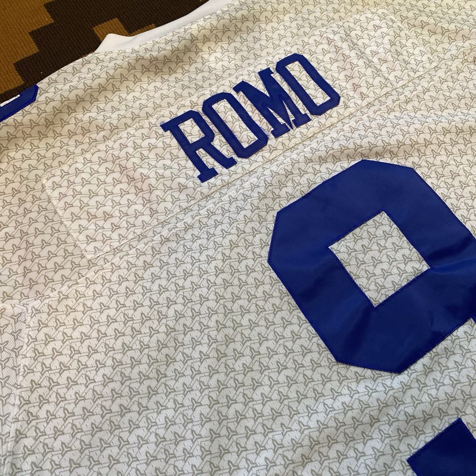 Reebok Tony Romo Dallas Cowboys Custom Stitched Jersey Mens Size XXL ...