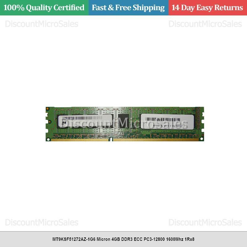 MT9KSF51272AZ-1G6 Micron 4GB DDR3 ECC PC3-12800 1600Mhz 1Rx8 | eBay