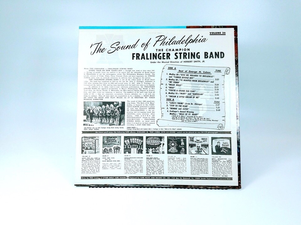 The Champion Fralinger String - The Sound Of Philadelphia | Vinyl LP ...