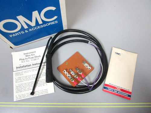 *NEW OEM* 0720 OMC Johnson Evinrude Wire & Fuse Tach Kit 173611 0173611 ...