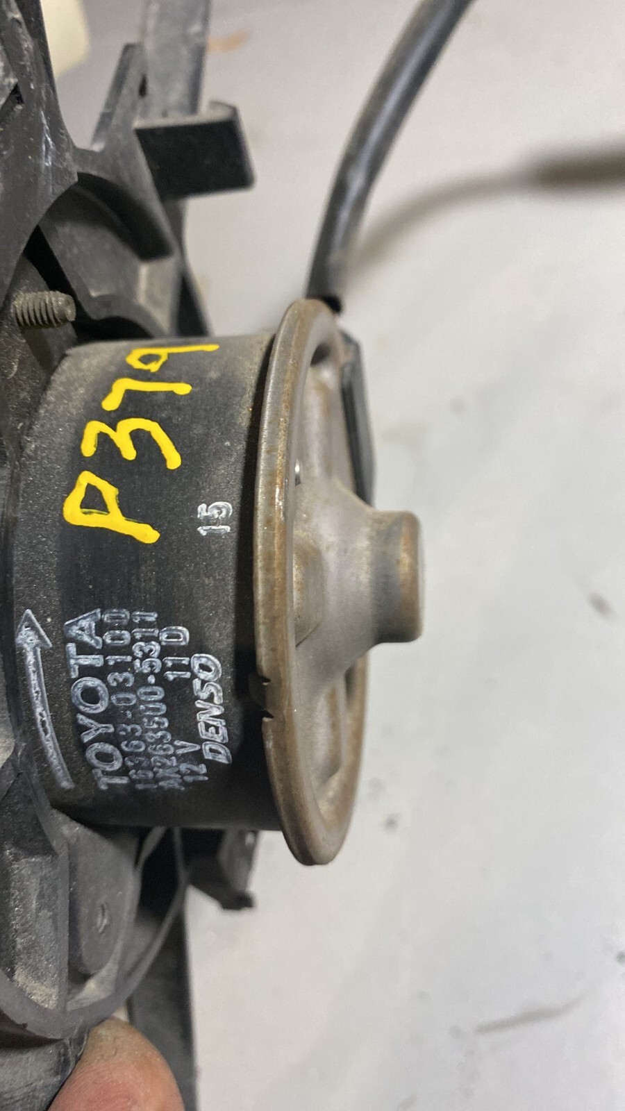 2002-2006 TOYOTA CAMRY RADIATOR COOLING FAN AND MOTOR ASSEMBLY 16363 ...