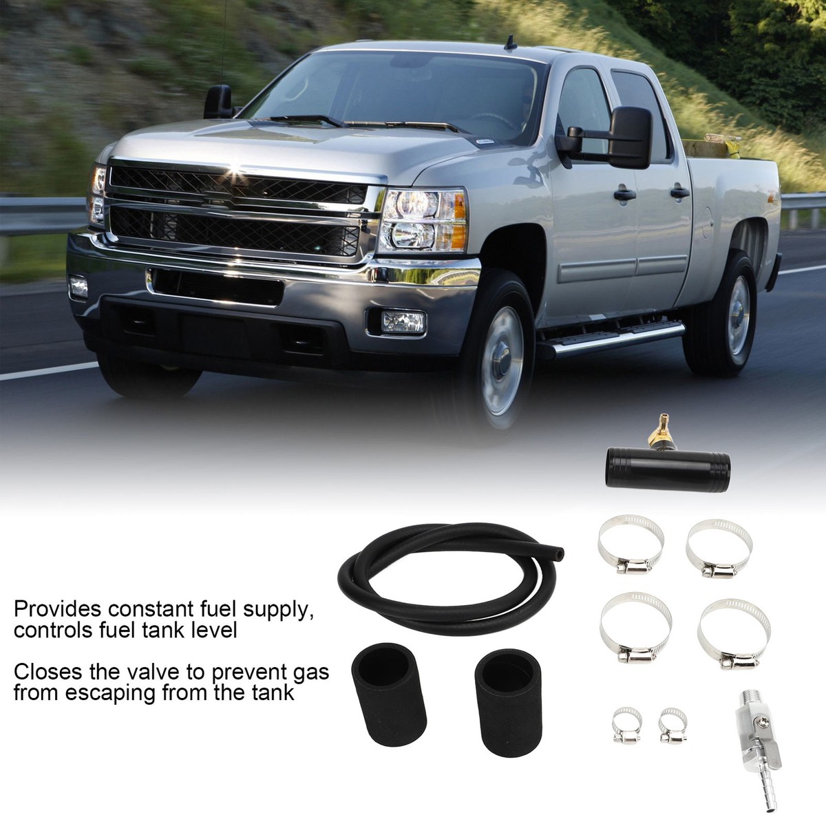 Fm101 Fuel Tank Interface 1.5" Diesel Transfer Kit - Gravity Feed ...