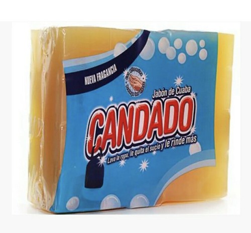 5 Jabon De Cuaba CANDADO Soap Lava Ropa Quita El Sucio Y Rinde MAS Ship ...