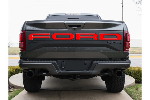 2017-2020 Ford Raptor Tailgate Letter Vinyl Overlay [17FR_TGL_x] | eBay
