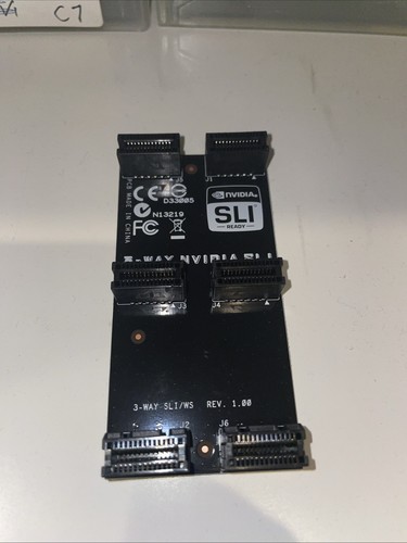 nvidia 3 way sli bridge 60SC0270-SC0A01 | eBay