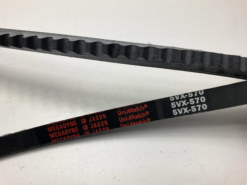 Megadyne 5VX-570 Industrial VX-Wedge Accessory Drive Belt - 5/8" X 57 ...