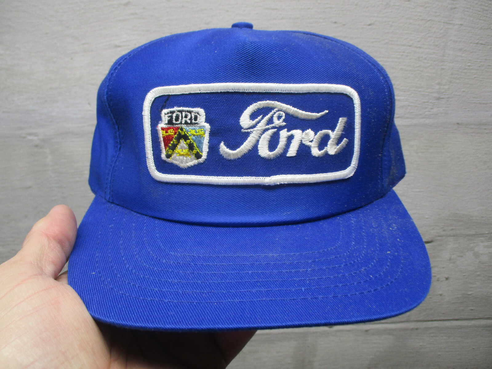 Vintage 1990's FORD Clasic Logo Embroidered Patch Sol… - Gem
