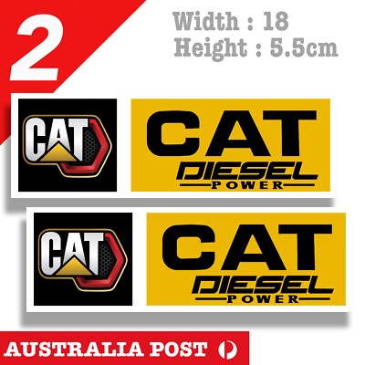 Caterpillar Diesel Power Logo, Caterpillar Logo Stickers | eBay Australia