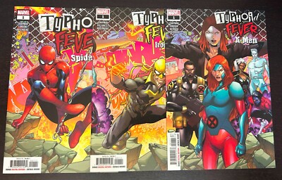 TYPHOID FEVER #1 (Marvel Comics 2019) -- X-Men Iron Fist Spider Man ...