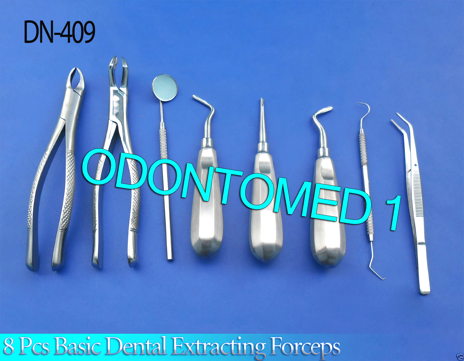 8 Pcs Basic Dental Surgery Extracting Forceps# 150+88R Elevators Set DN ...